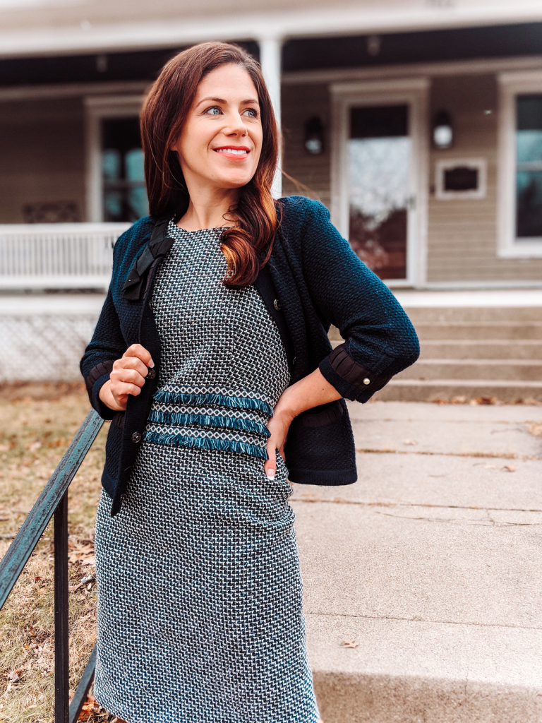A modern take on tweed: 4 styles under $40 - Anchored In Elegance