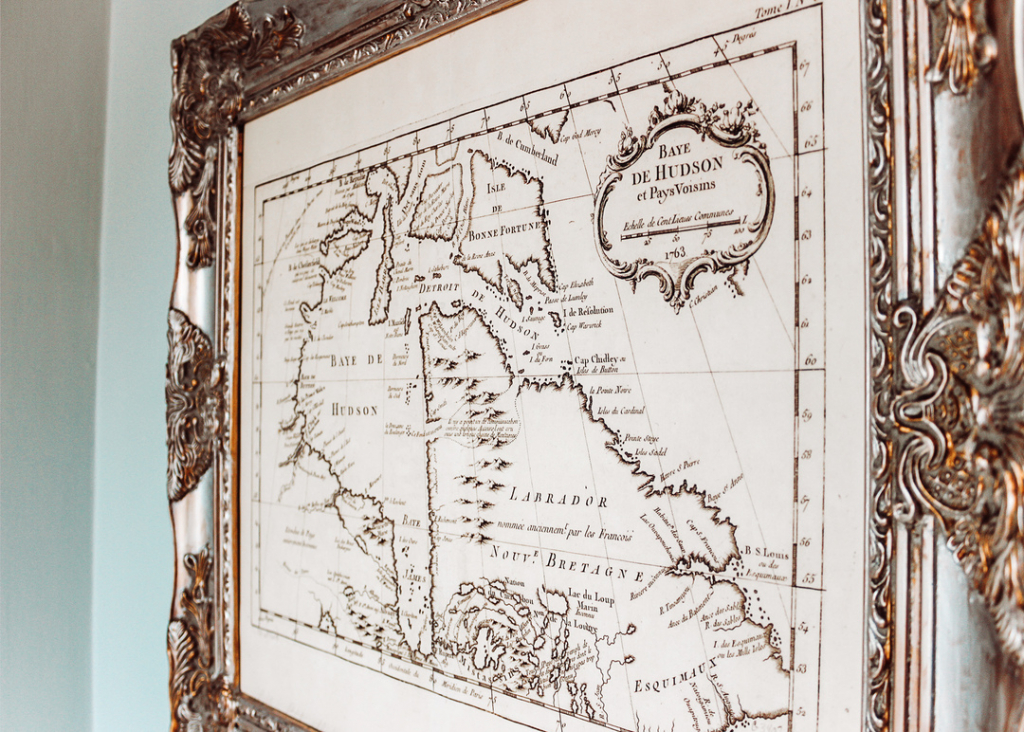 5 clever ways to decorate with maps - Anchored In Elegance