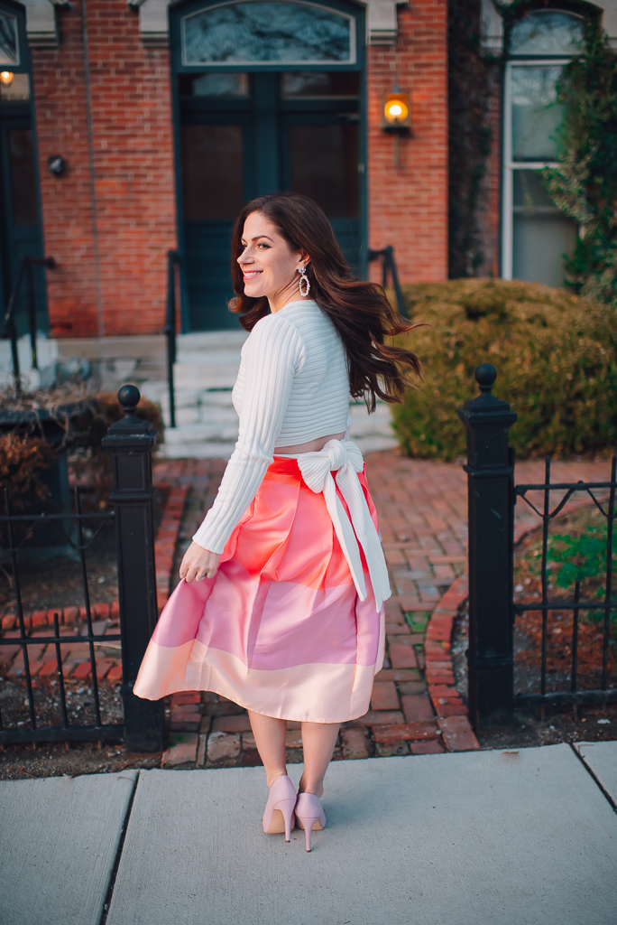 Back Detail: Embellishment You Can 'Get Behind' - Anchored In Elegance