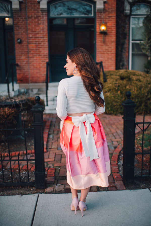 Back Detail: Embellishment You Can 'Get Behind' - Anchored In Elegance