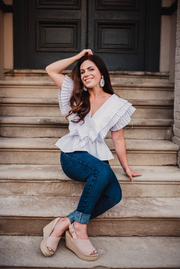 20 Elegant White Tops For Summer - Anchored In Elegance