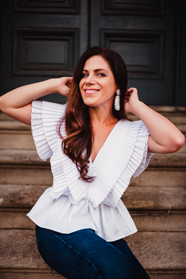 20 Elegant White Tops For Summer - Anchored In Elegance