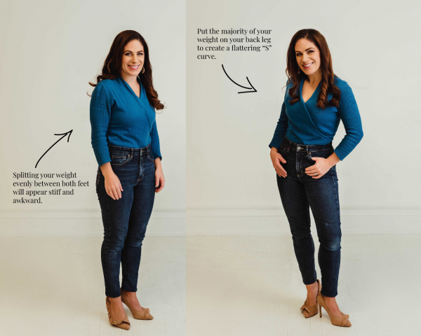 How to Pose: 7 Ways to Look Better in Photos - Anchored In Elegance