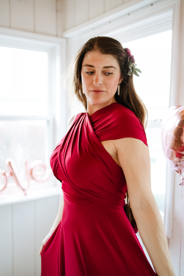 How to Style An Infinity Dress - Anchored In Elegance