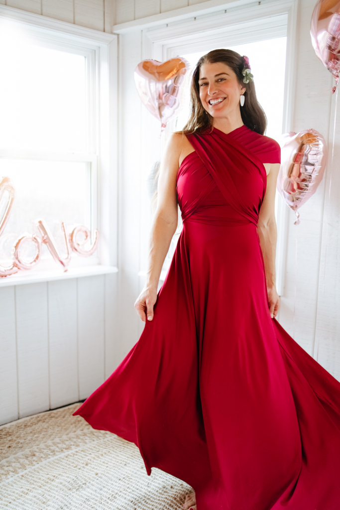 How to Style An Infinity Dress - Anchored In Elegance