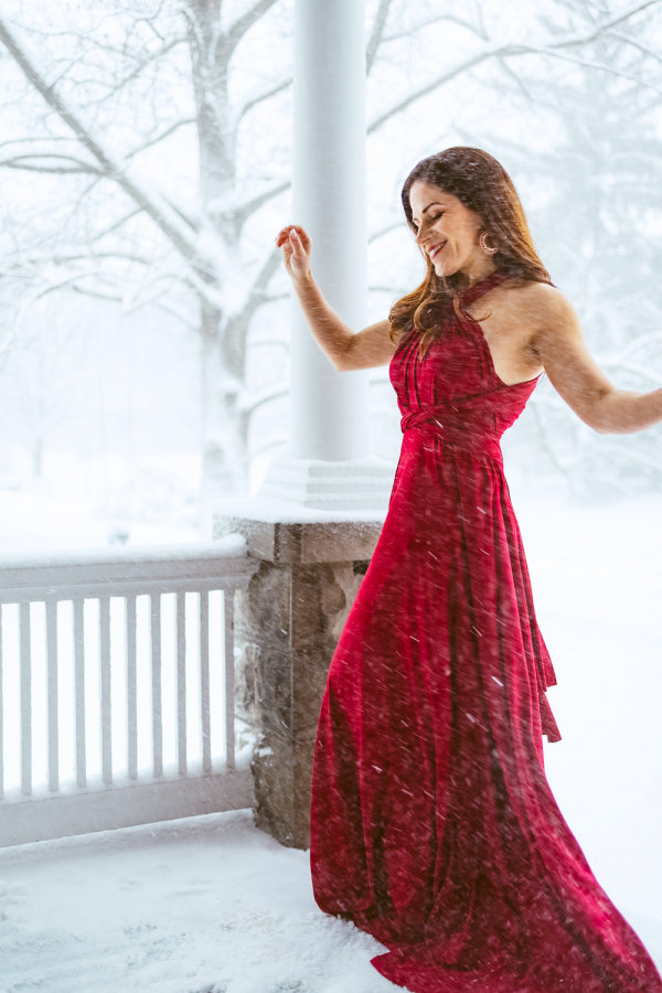 How to Style An Infinity Dress - Anchored In Elegance