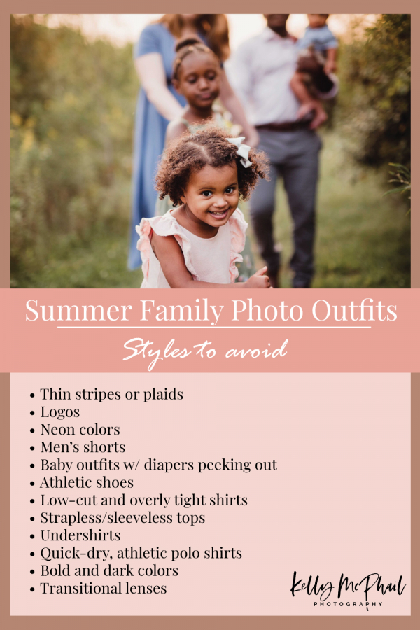 Summer Family Photo Outfits - A Style Guide - Anchored In Elegance