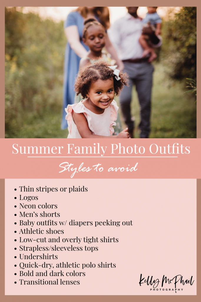 Summer Family Photo Outfits - A Style Guide - Anchored In Elegance