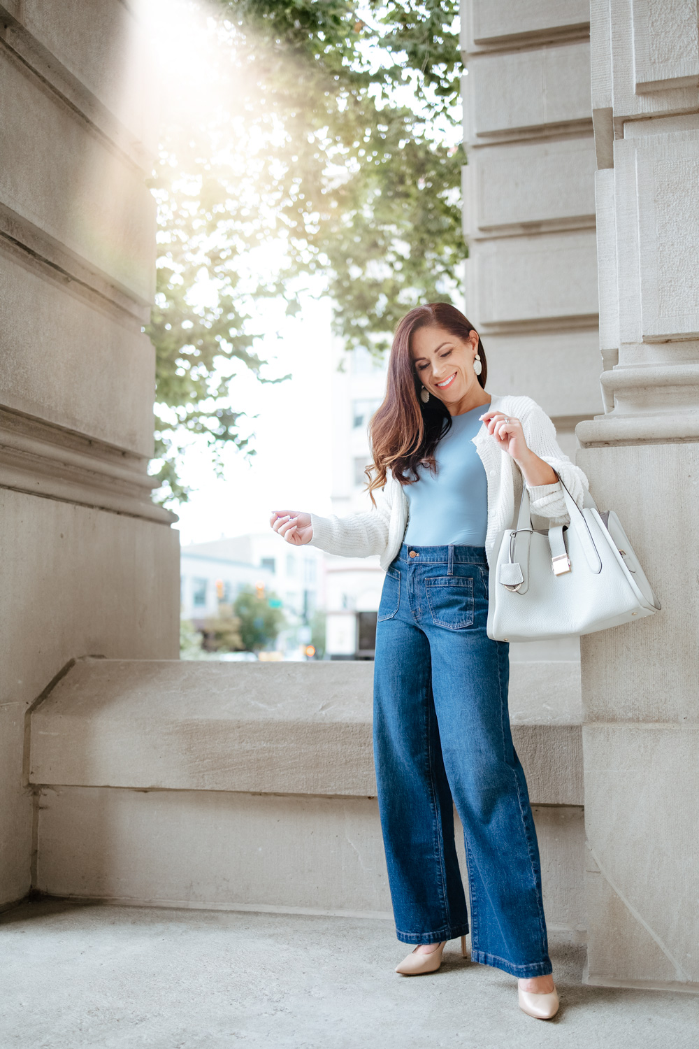Can Petites Wear Wide Leg Jeans? - Anchored In Elegance