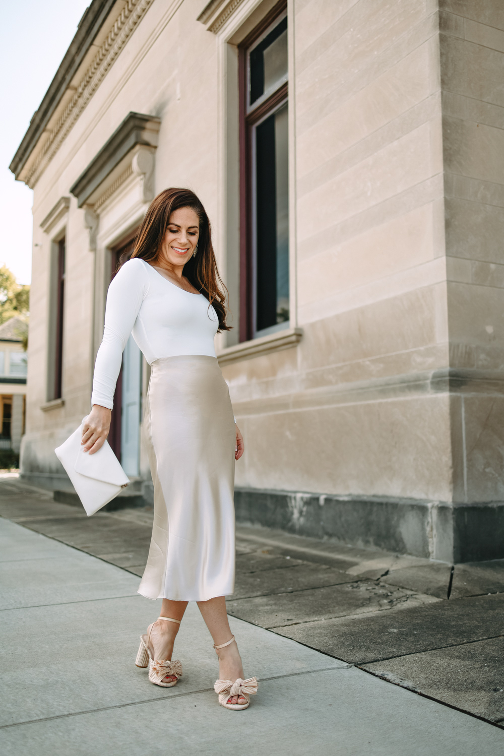 How to Style a Silk Skirt Elegantly - Anchored In Elegance