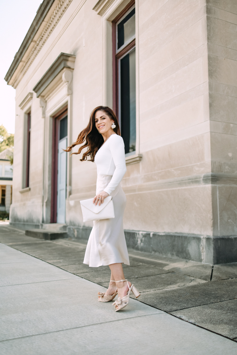 How to Style a Silk Skirt Elegantly - Anchored In Elegance