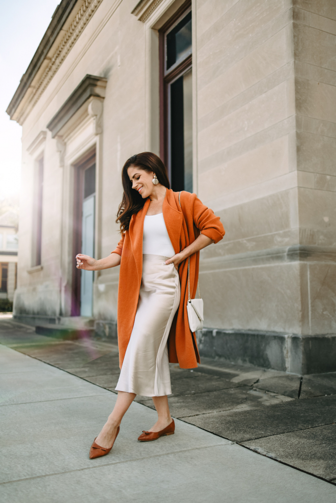 How to Style a Silk Skirt Elegantly - Anchored In Elegance