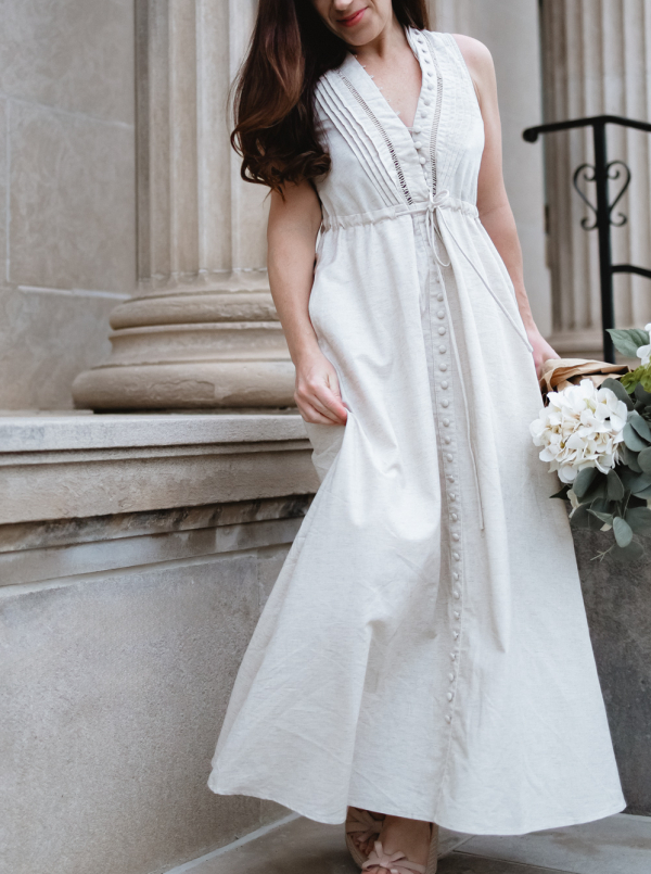 How to Wear Linen Without Wrinkling - Anchored In Elegance