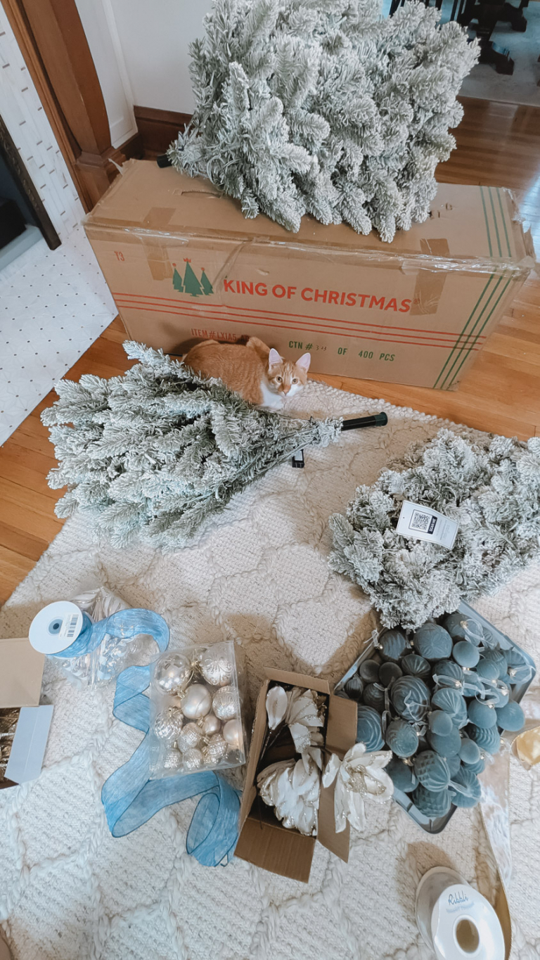King of Christmas Tree Review (2025): Is This the Easiest Flocked Tree ...